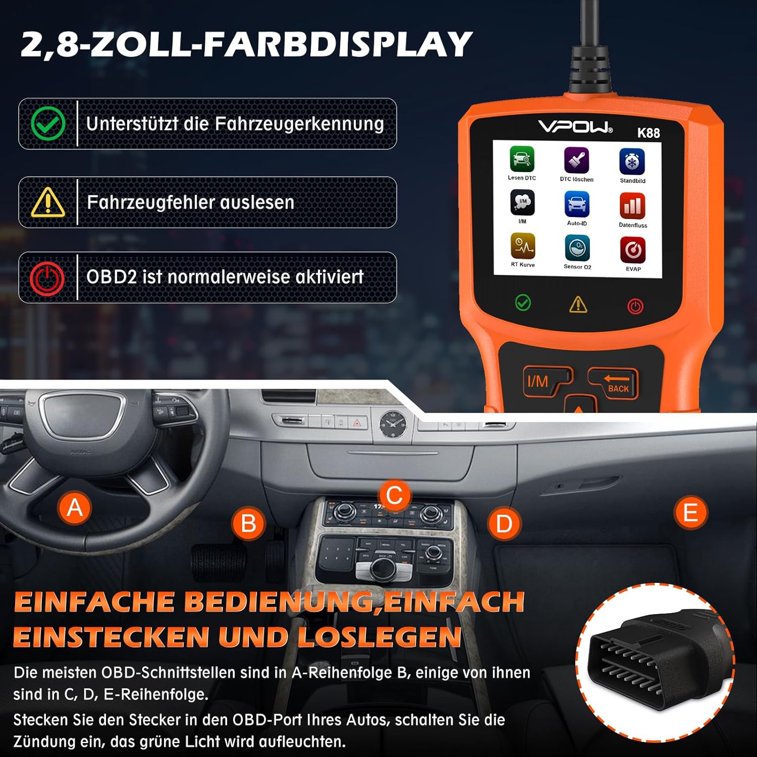 VPOW OBDII K88-PRODUCT-VPOW